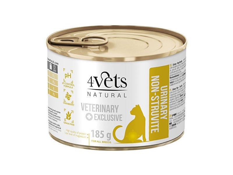 4Vets Urinary Support 185g - Cat – petshopmalta.com